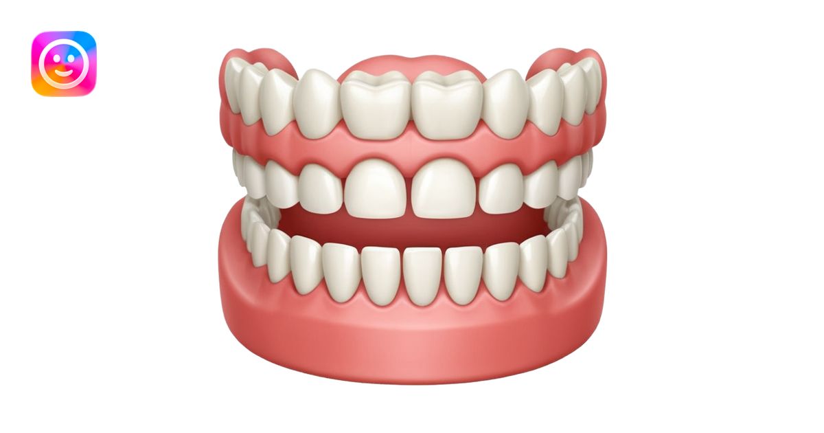 prosthetic denture emoji | AI Emoji Generator