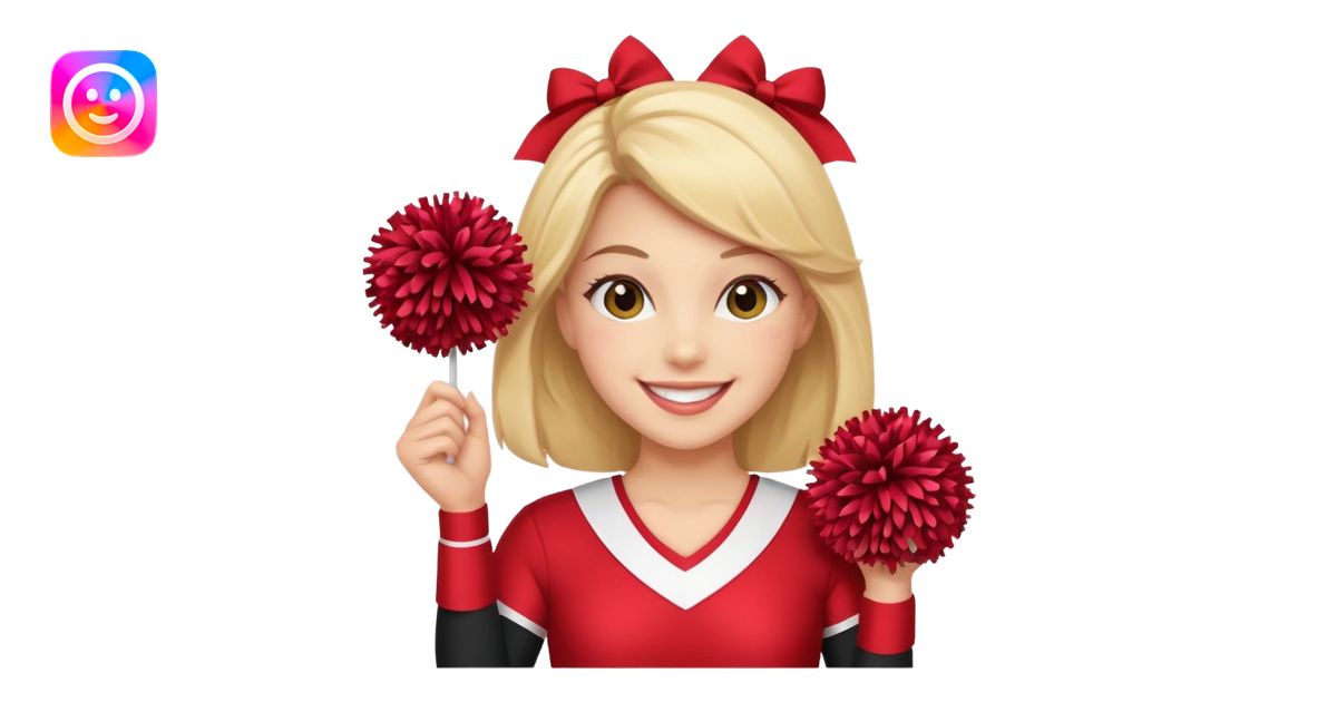 cheerleading emoji | AI Emoji Generator