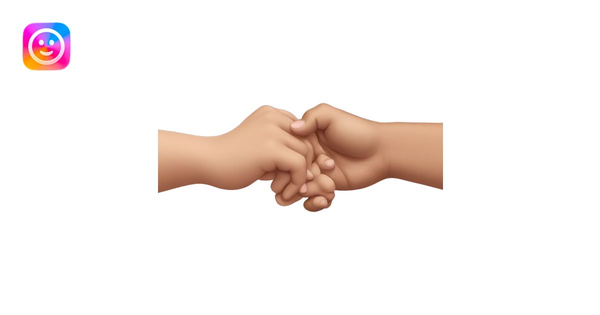 pinky promise emoji | AI Emoji Generator