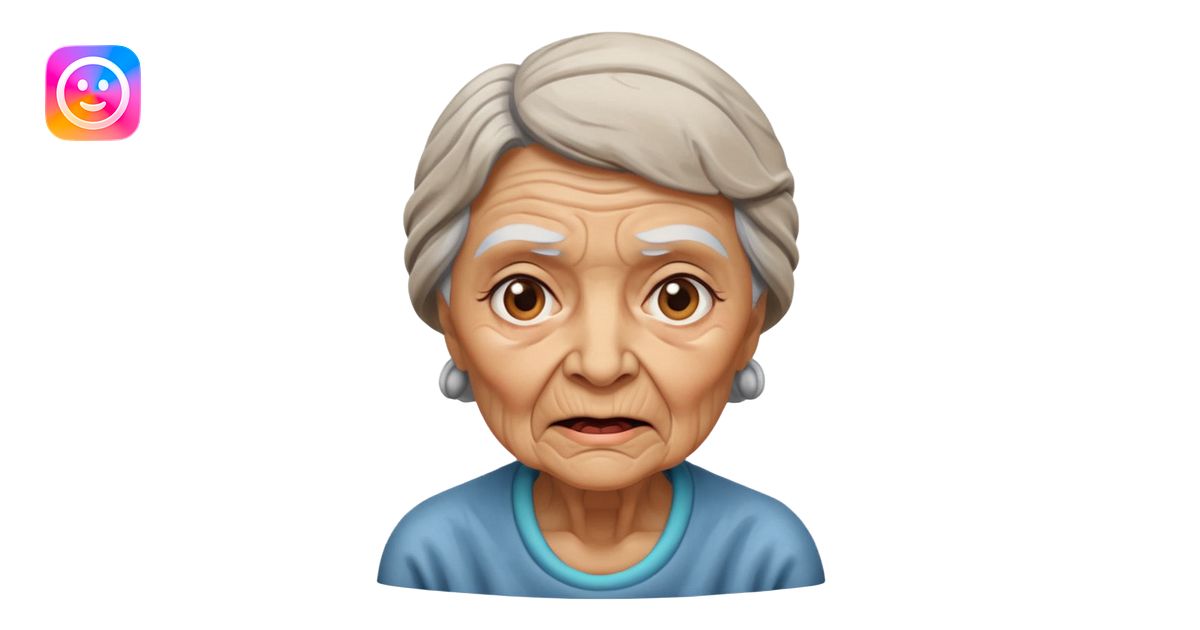 old lady head slap emoji | AI Emoji Generator