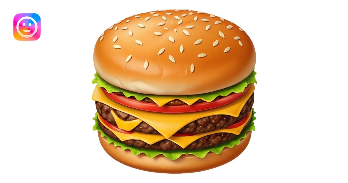 plain ground beef hamburger patty emoji | AI Emoji Generator
