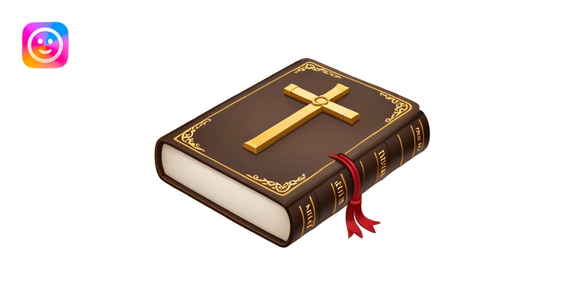 Holy Bible emoji | AI Emoji Generator
