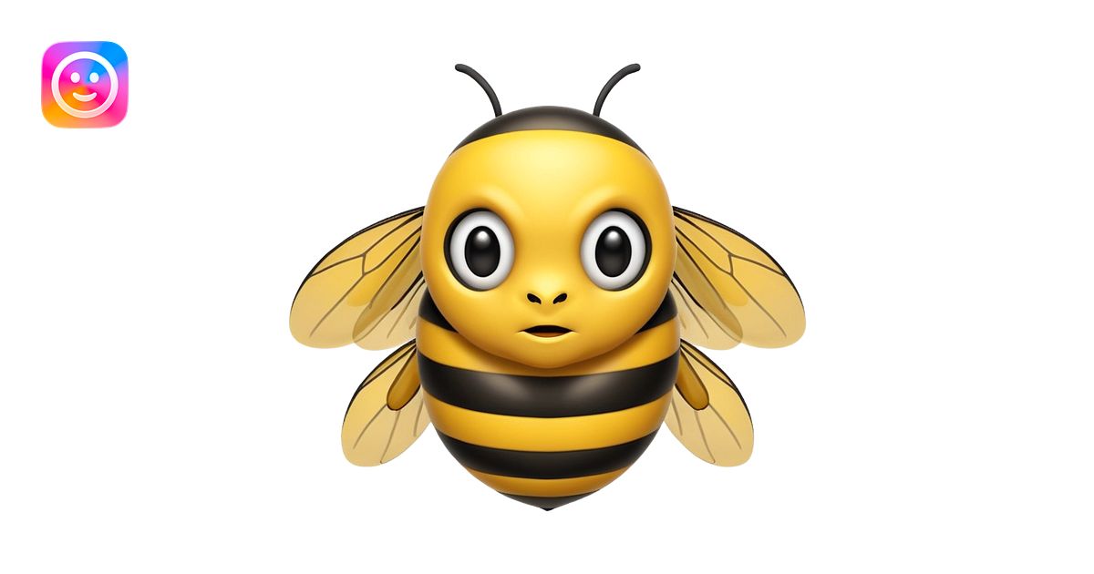 A surprised bumblebee emoji | AI Emoji Generator