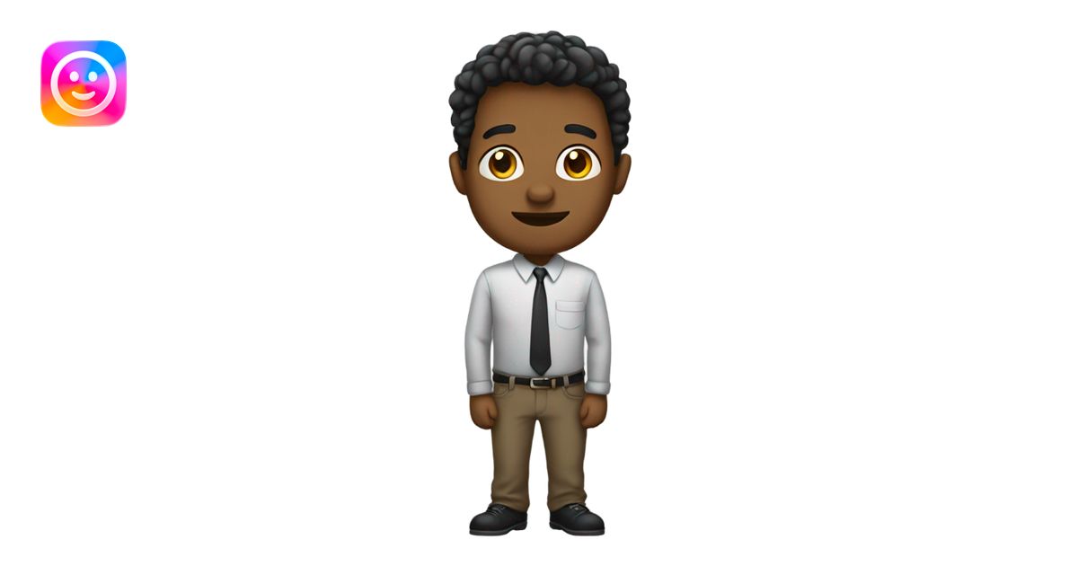 Little bit standing emoji | AI Emoji Generator