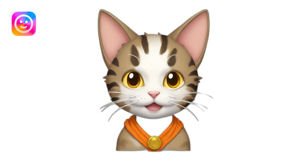 goku cat emoji | AI Emoji Generator