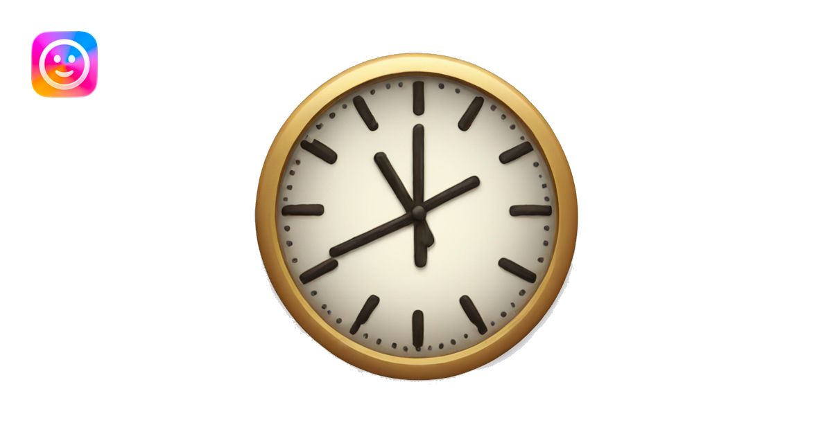 clock emoji | AI Emoji Generator