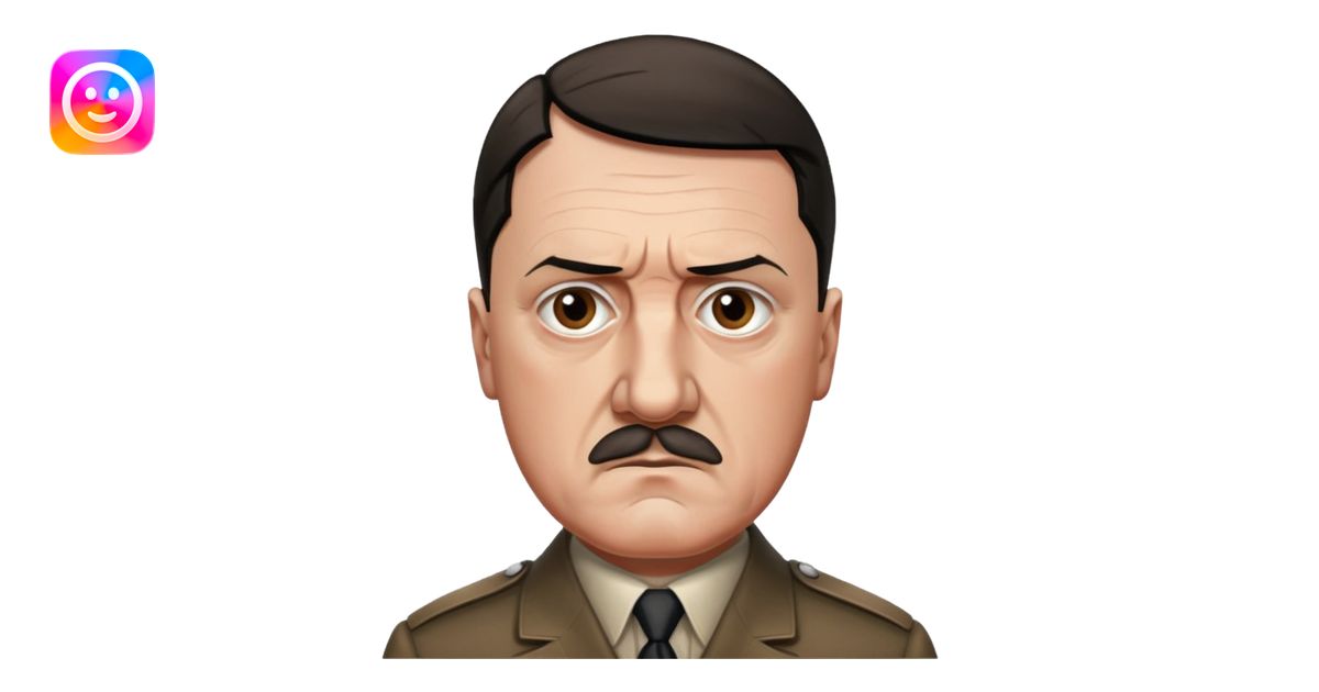 Adolf Hitler emoji | AI Emoji Generator