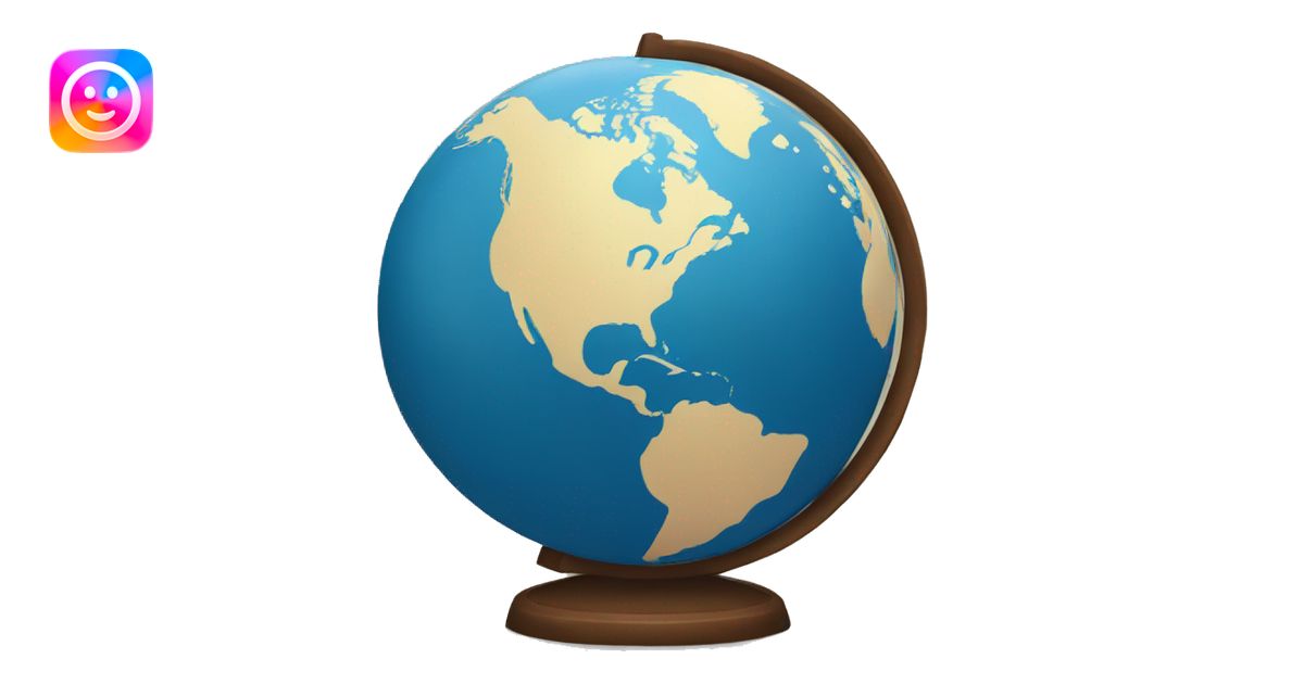 globe emoji | AI Emoji Generator