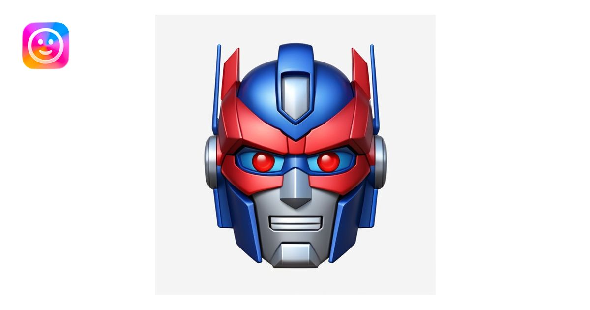 Make an emoji of optimus prime emoji | AI Emoji Generator