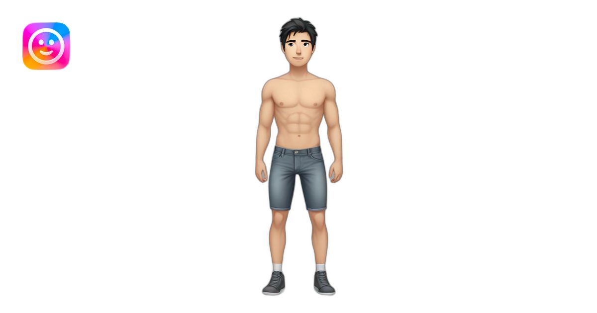 Guy, 20 y.o., black hair, amber eyes, white skin, full body with legs ...