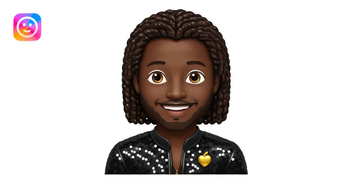 Dalvin Mr. Dalvin DeGrate from Jodeci/K-Ci & JoJo with dark brown, black sequin outfit emoji ...