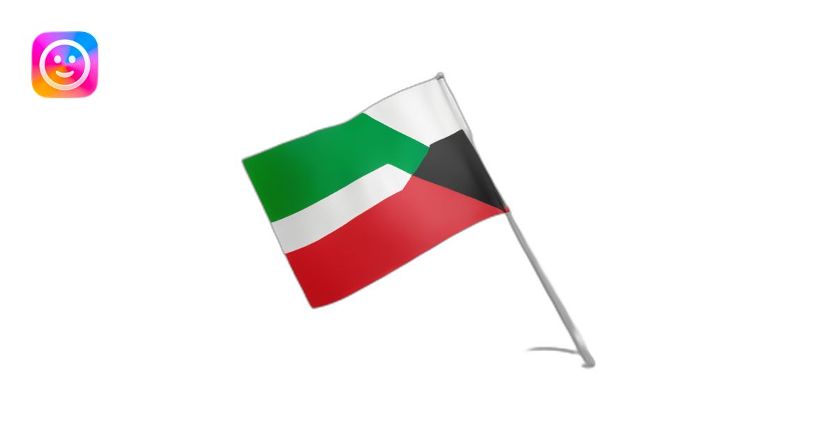 Palestine-flag emoji | AI Emoji Generator