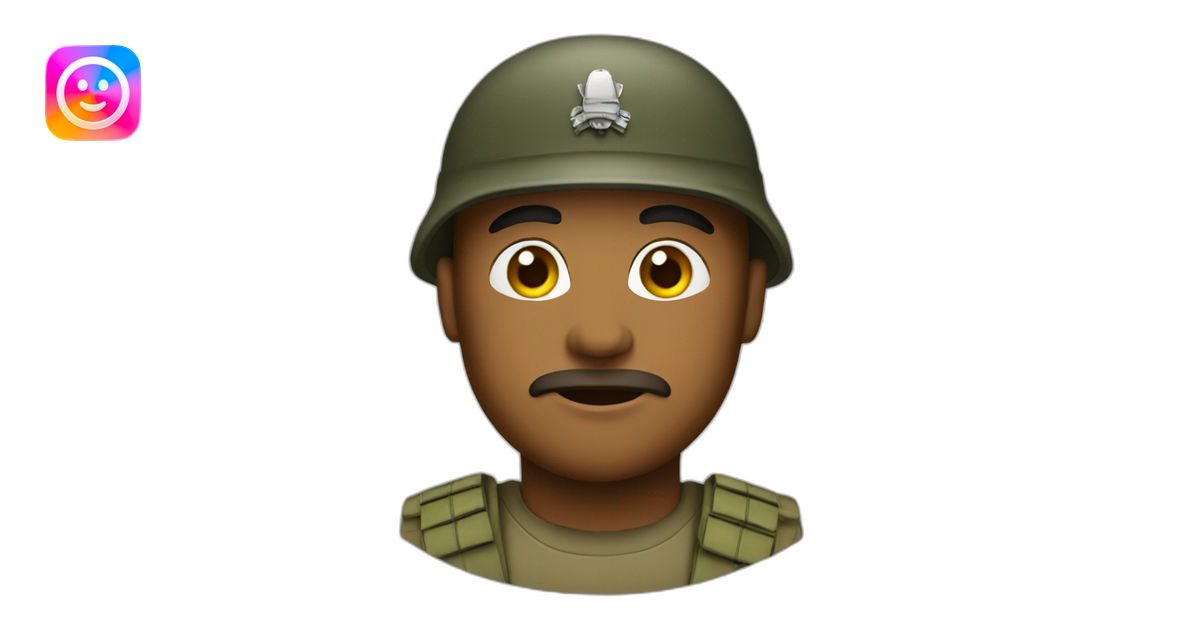 Soldat emoji | AI Emoji Generator
