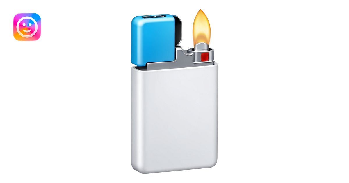 white lighter emoji | AI Emoji Generator