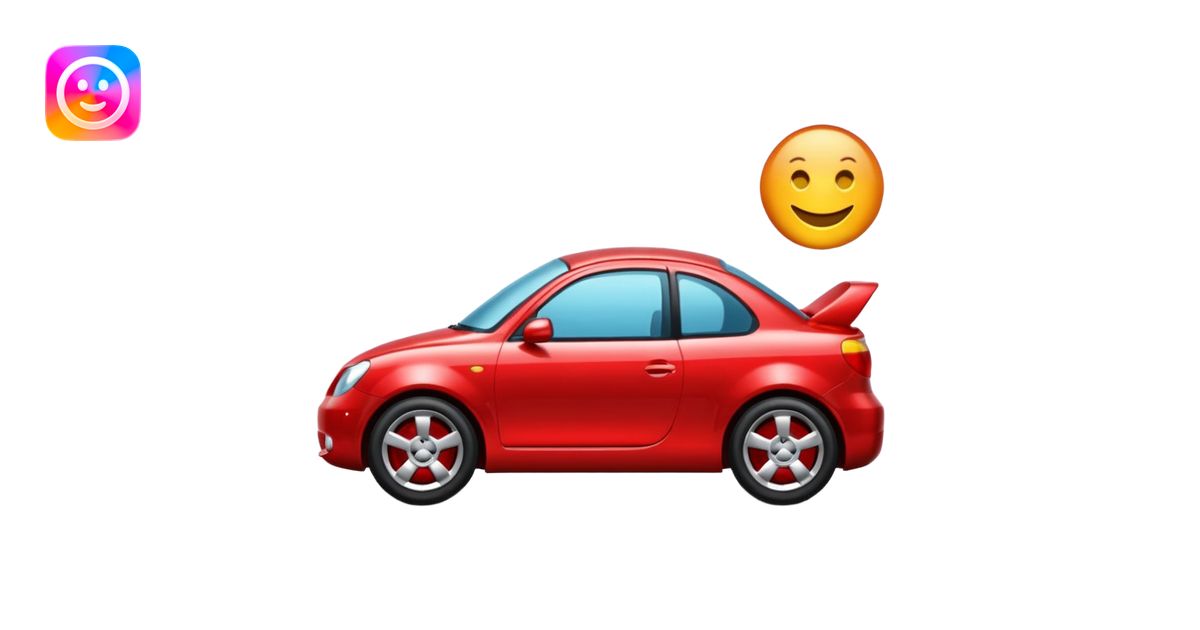 car emoji | AI Emoji Generator