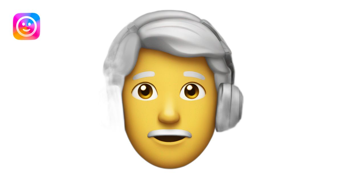 listening emoji | AI Emoji Generator