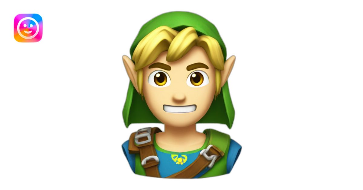 link the legende of zelda emoji | AI Emoji Generator