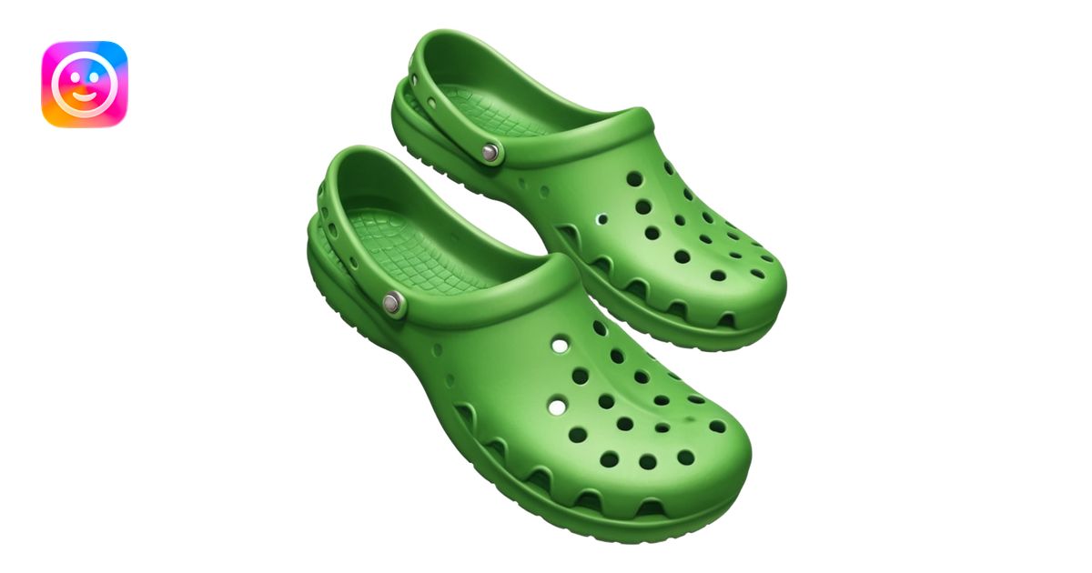 Crocs emoji | AI Emoji Generator
