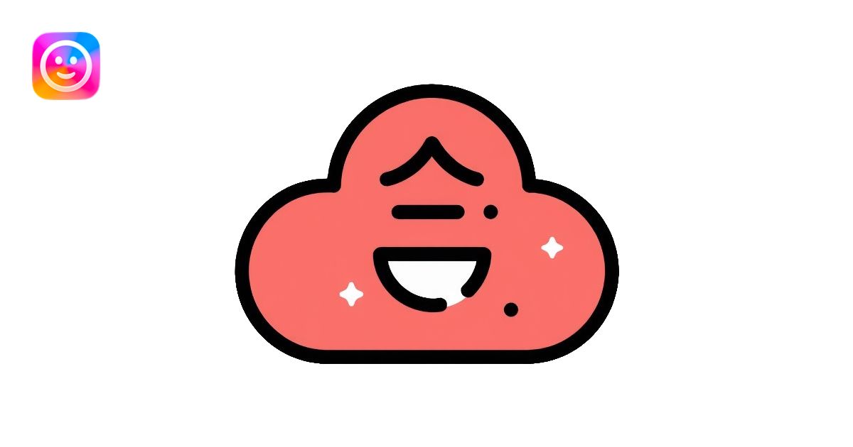 clean line logo element, professional icon | AI Emoji Generator
