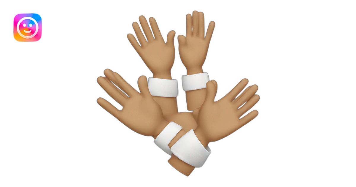 triple clapping emoji | AI Emoji Generator