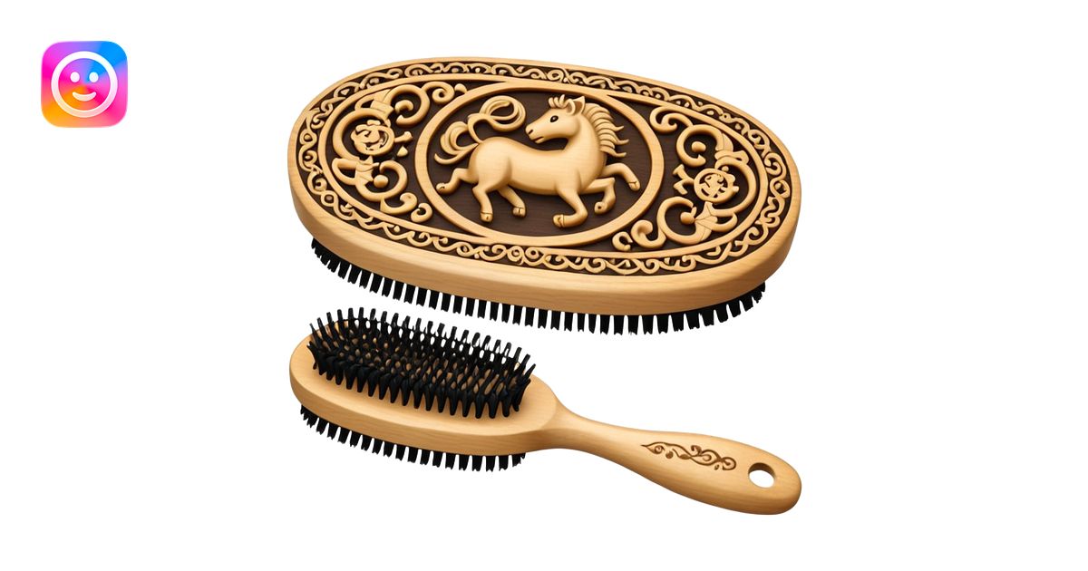 horoscope hairbrush emoji | AI Emoji Generator