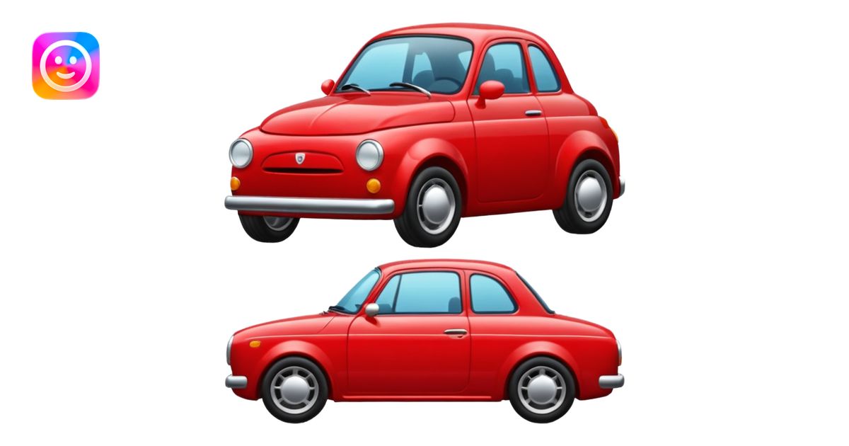 car emoji | AI Emoji Generator