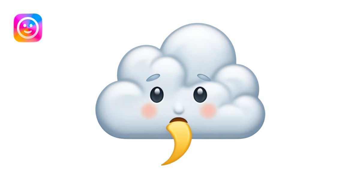 wind emoji | AI Emoji Generator