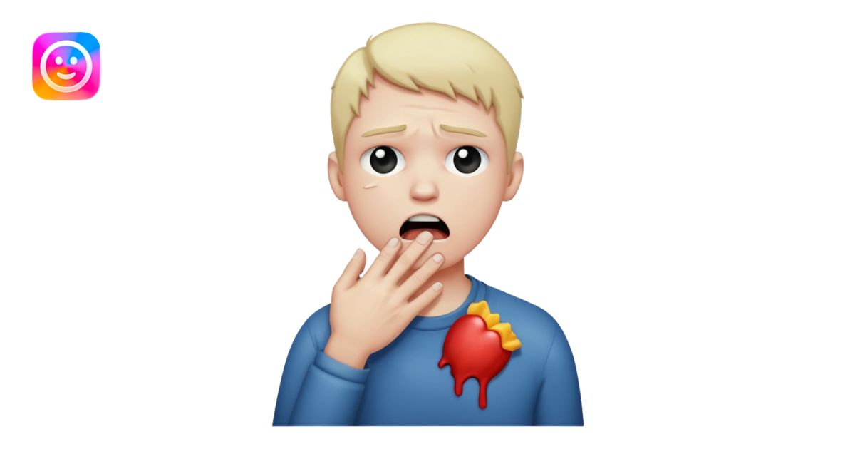 choking myself emoji | AI Emoji Generator