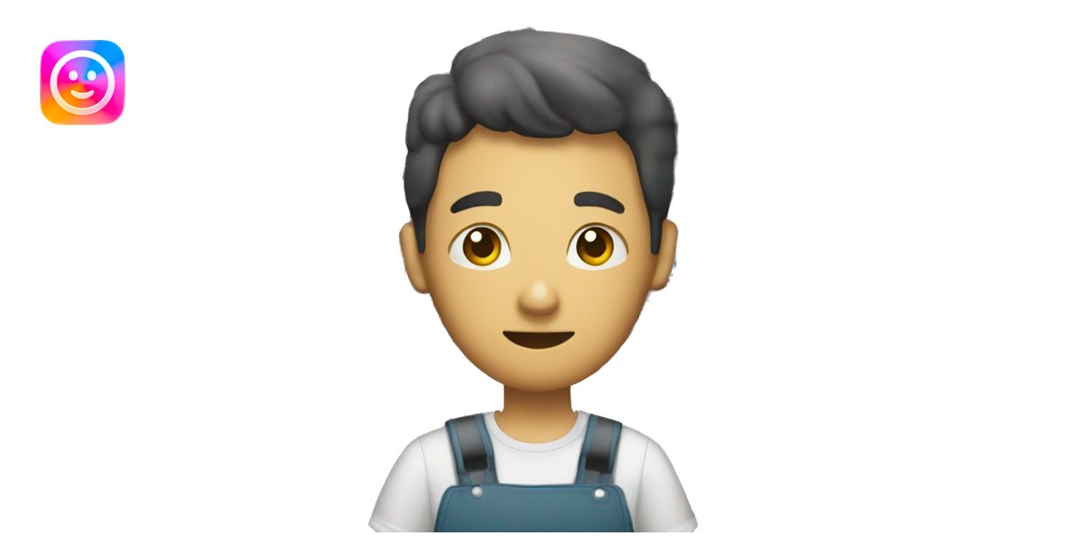A warehouse worker asking questions emoji | AI Emoji Generator