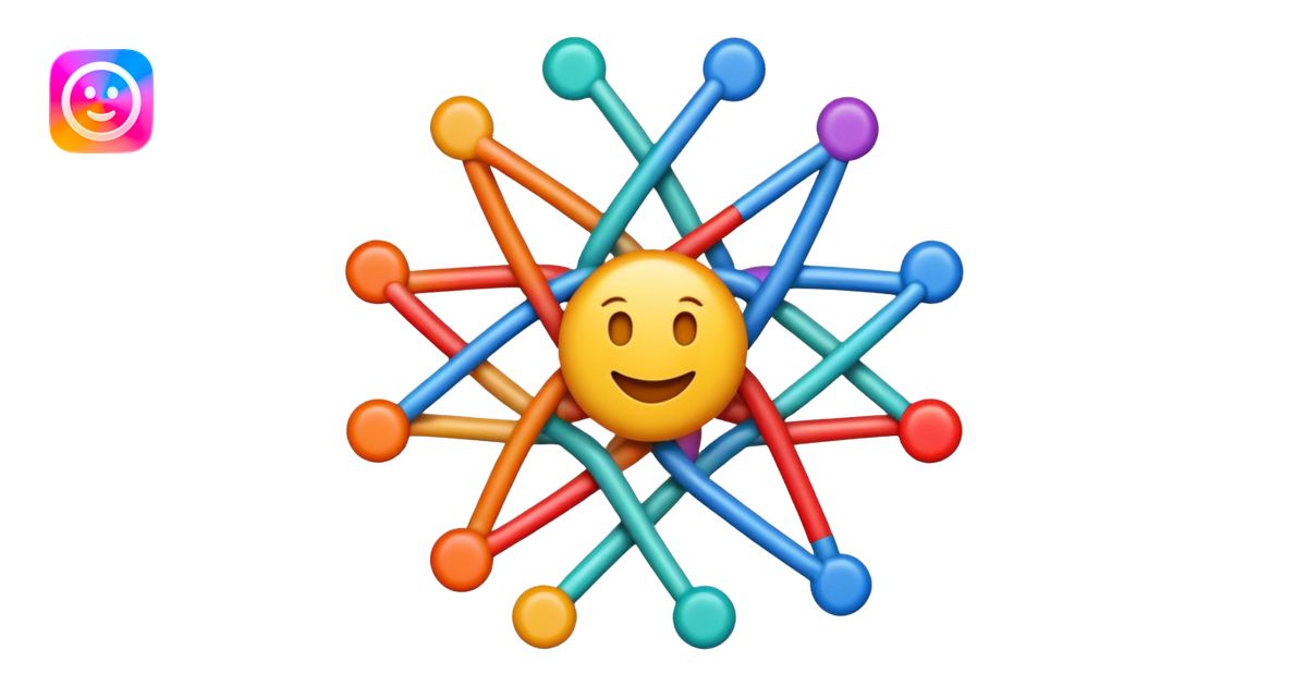neural network diagram AI emoji emoji | AI Emoji Generator