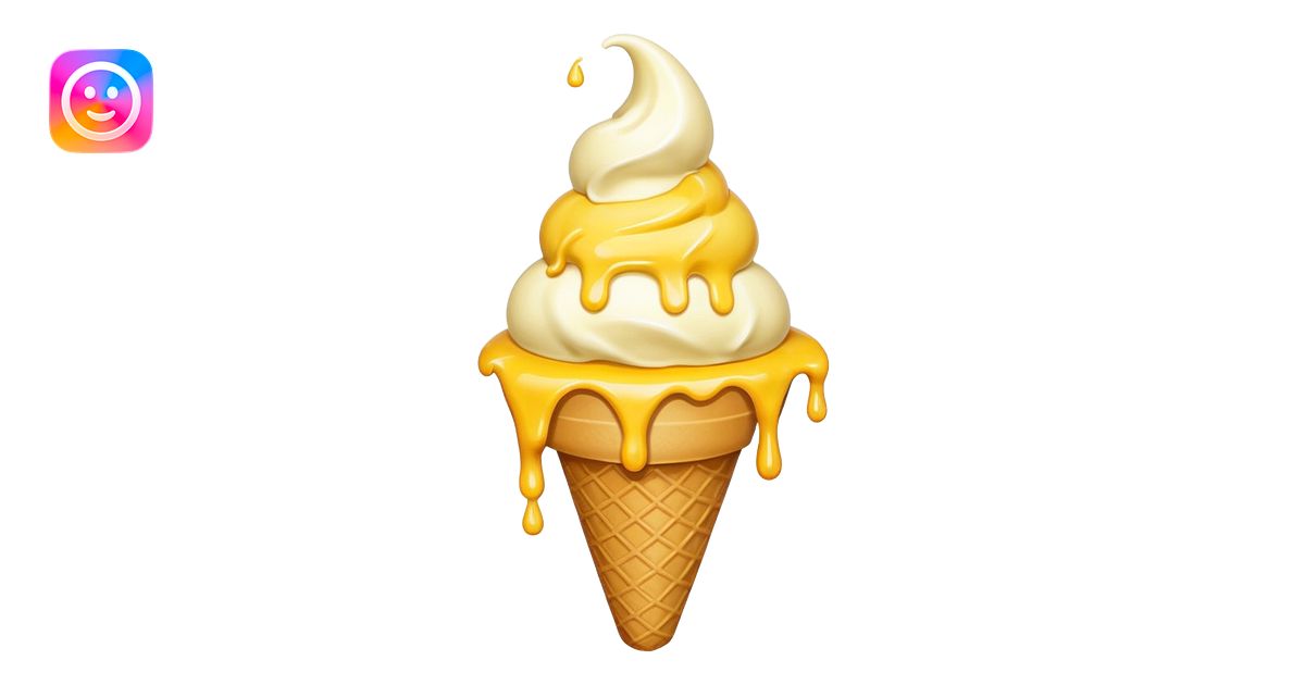 sun yellow beachy ice cream emoji | AI Emoji Generator