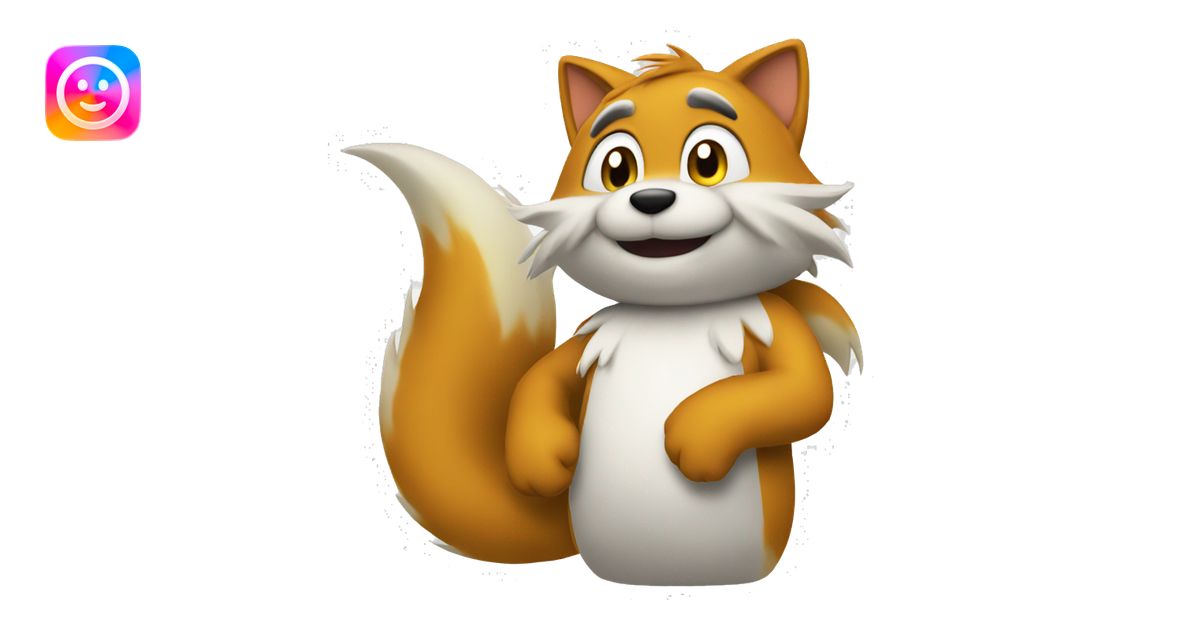Tails emoji | AI Emoji Generator