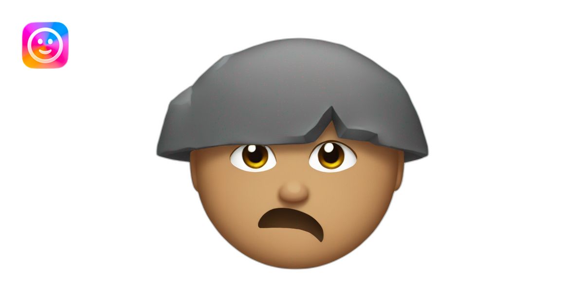 the rock eye emoji | AI Emoji Generator