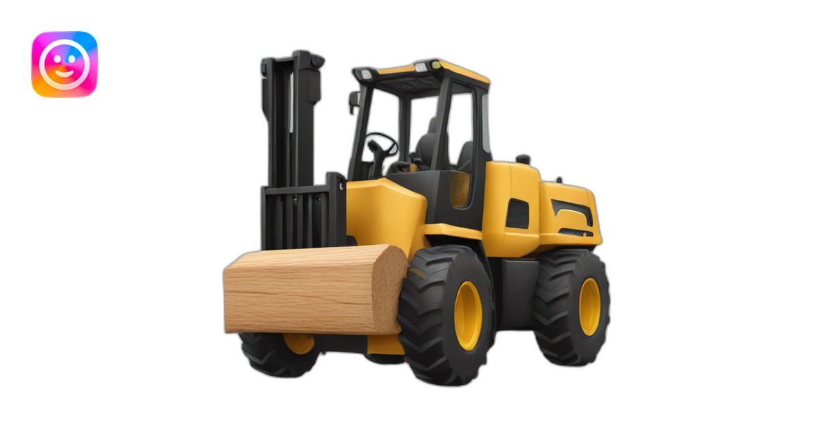 wood forwarder emoji | AI Emoji Generator