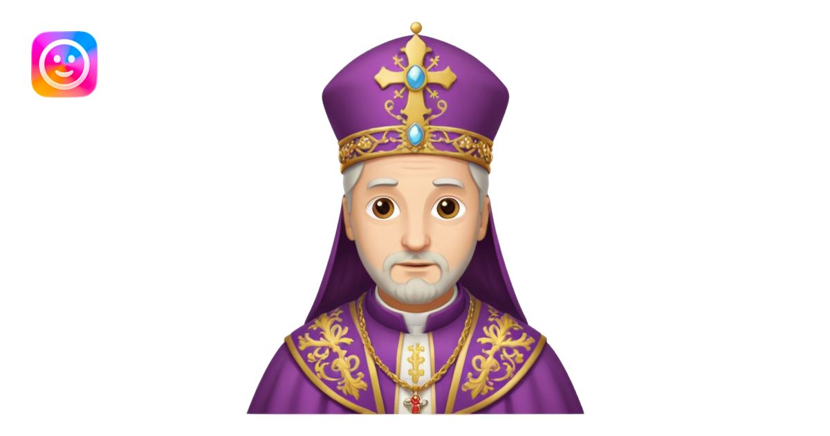 Orthodox pope emoji | AI Emoji Generator