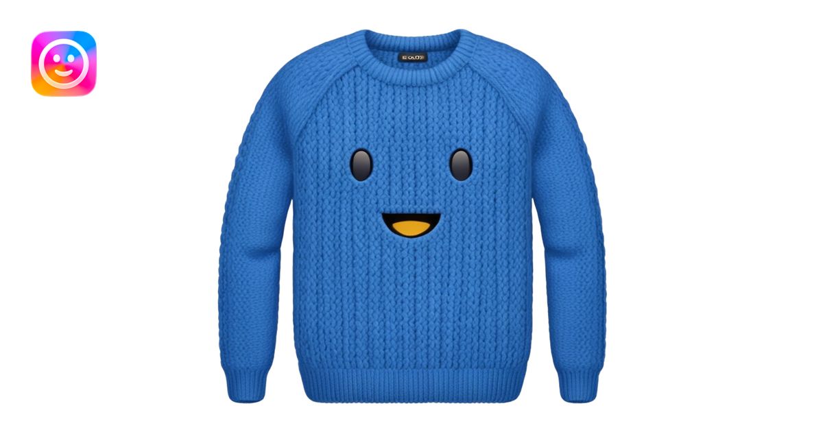 knitted garment emoji | AI Emoji Generator