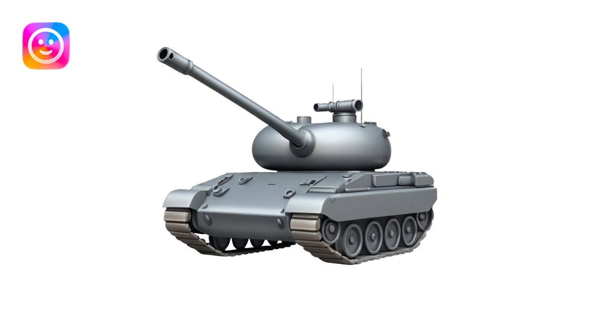 modern tank emoji | AI Emoji Generator