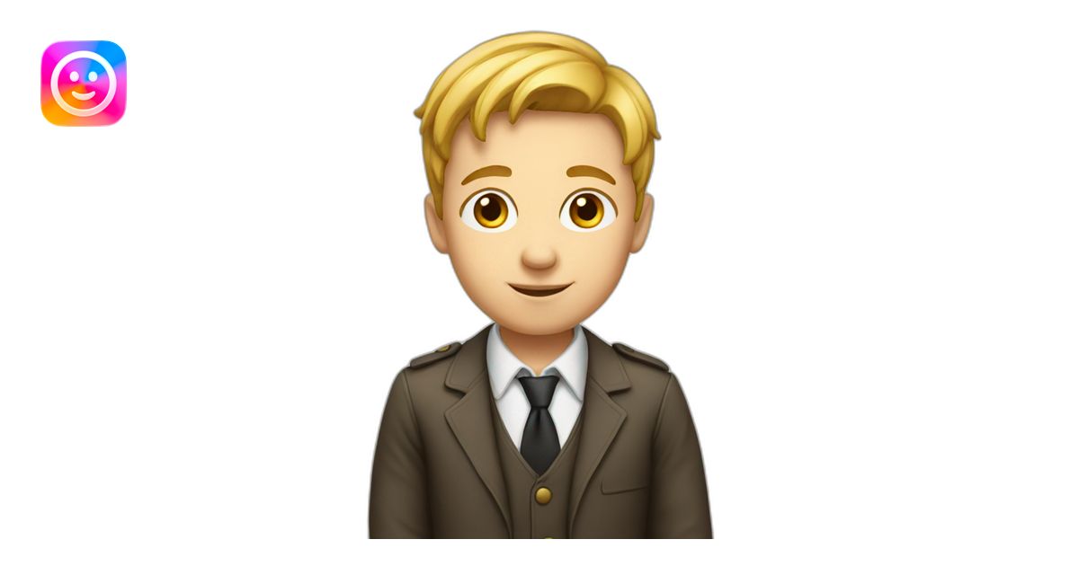 Smart boy emoji | AI Emoji Generator