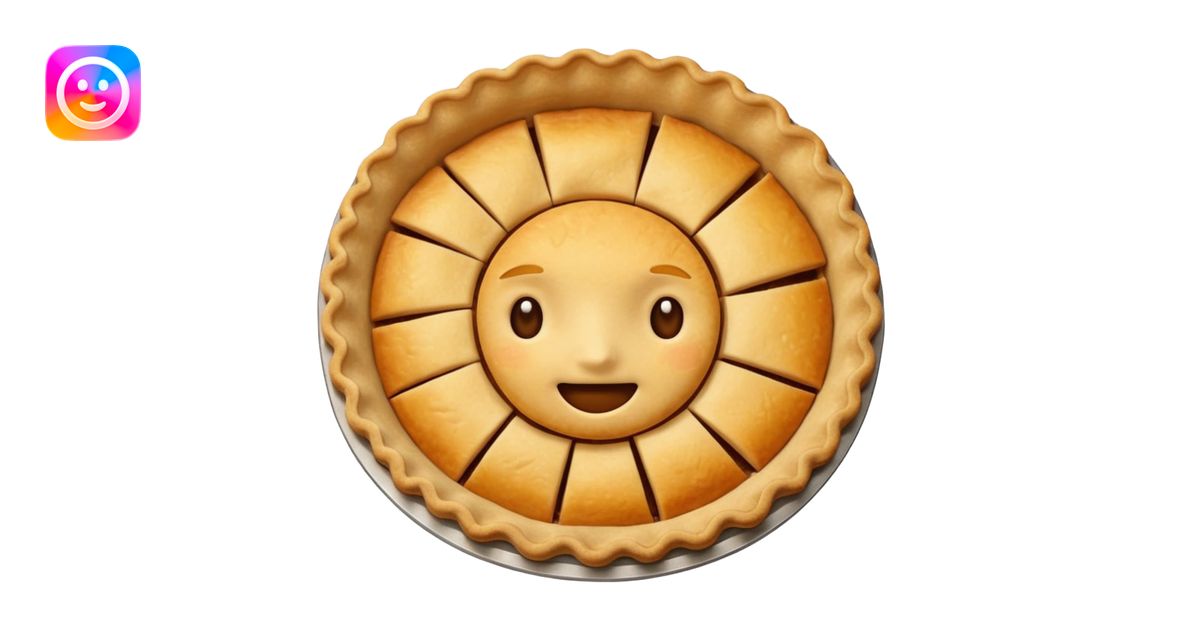 pie crust emoji | AI Emoji Generator