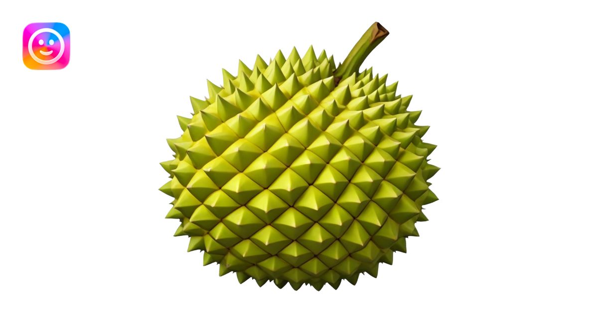 durian emoji | AI Emoji Generator