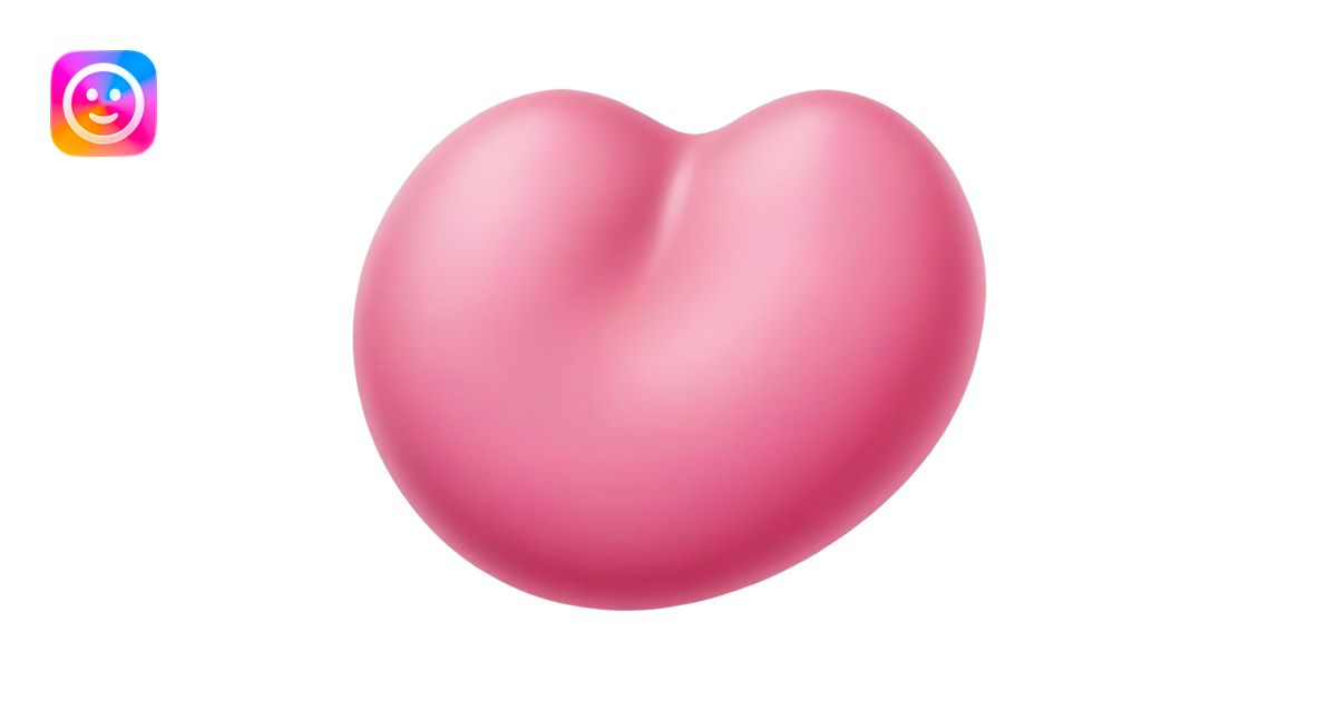 big juicy cartoon butt, playful and lighthearted emoji | AI Emoji Generator