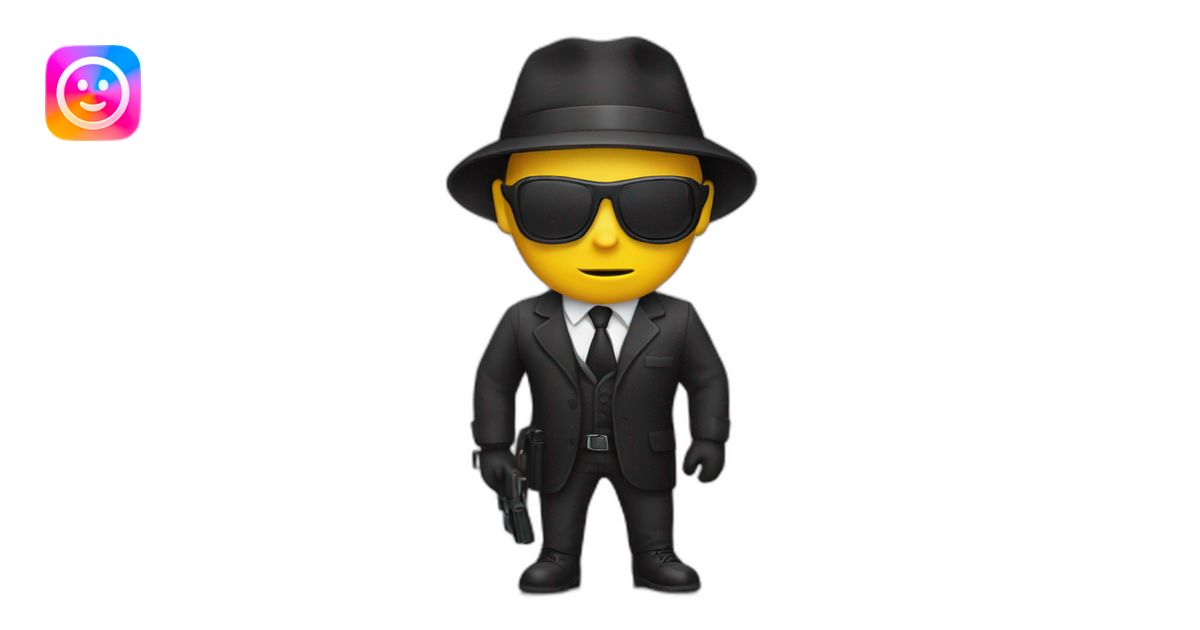 Spy emoji | AI Emoji Generator