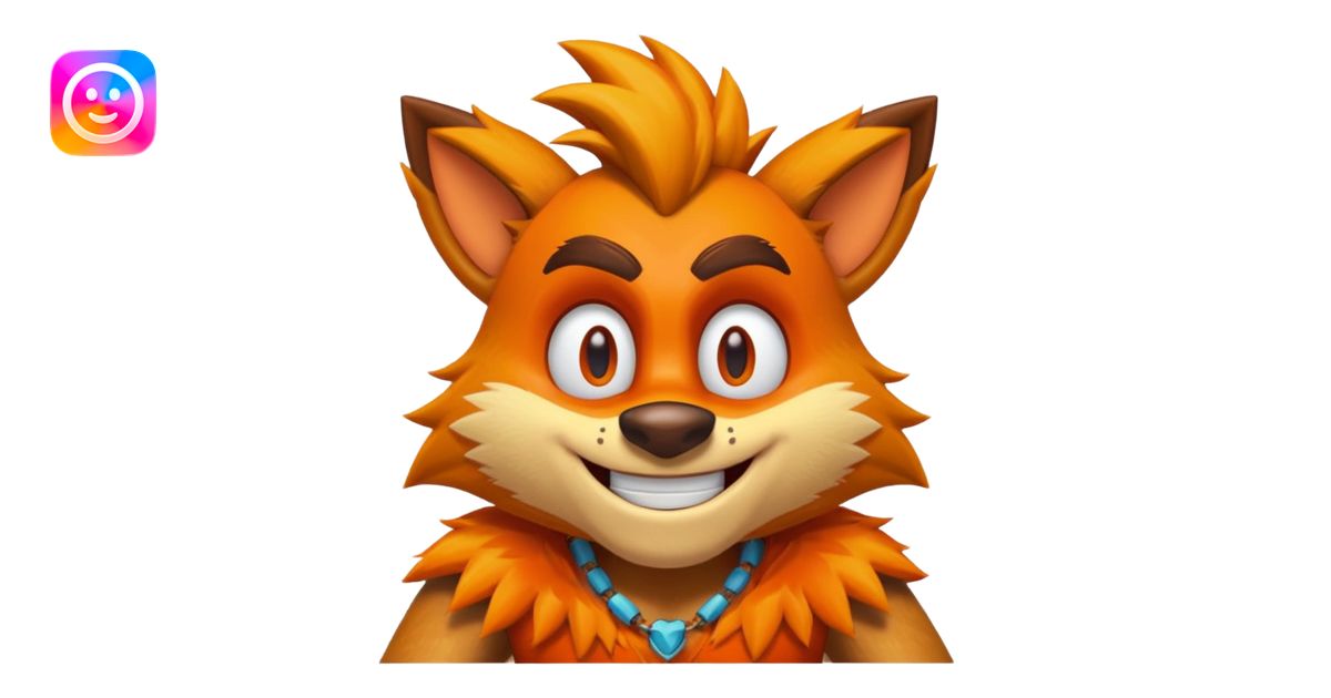 crash bandicoot emoji | AI Emoji Generator