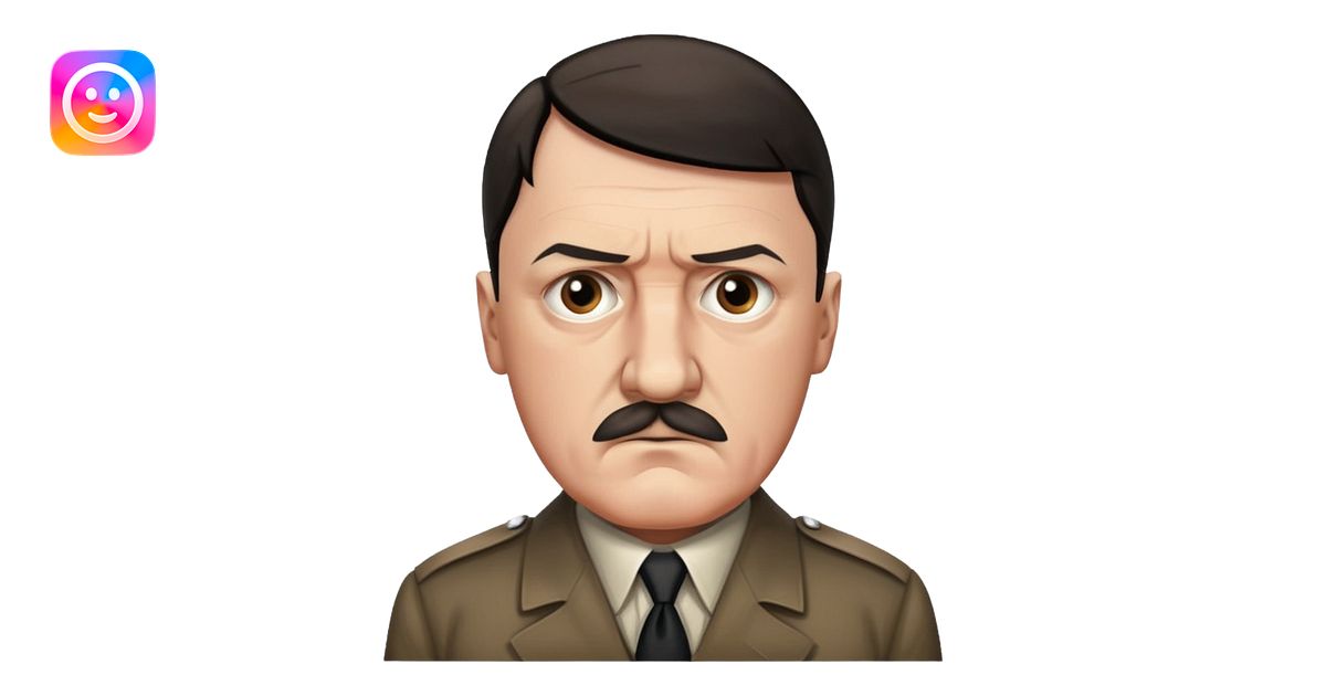 Adolf Hitler emoji | AI Emoji Generator