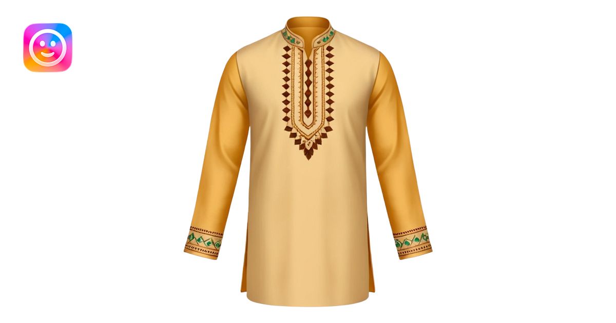 indian kurta emoji | AI Emoji Generator