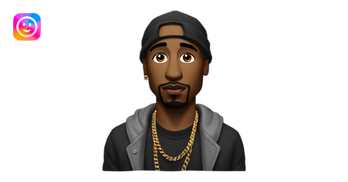tupac shakur emoji | AI Emoji Generator