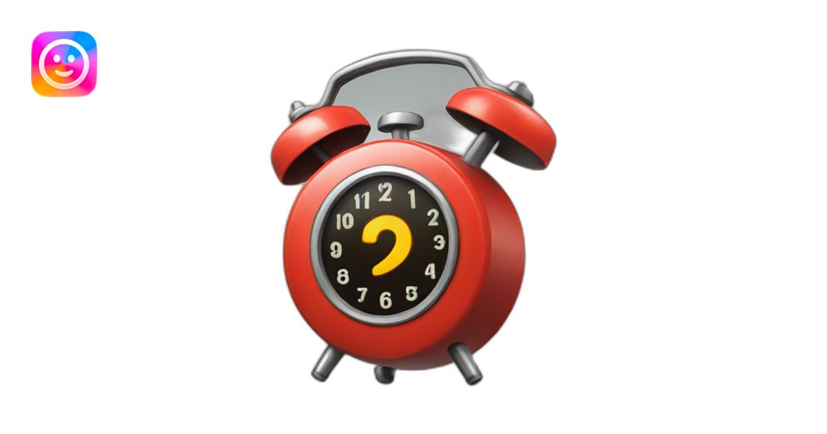 Alarm emoji | AI Emoji Generator
