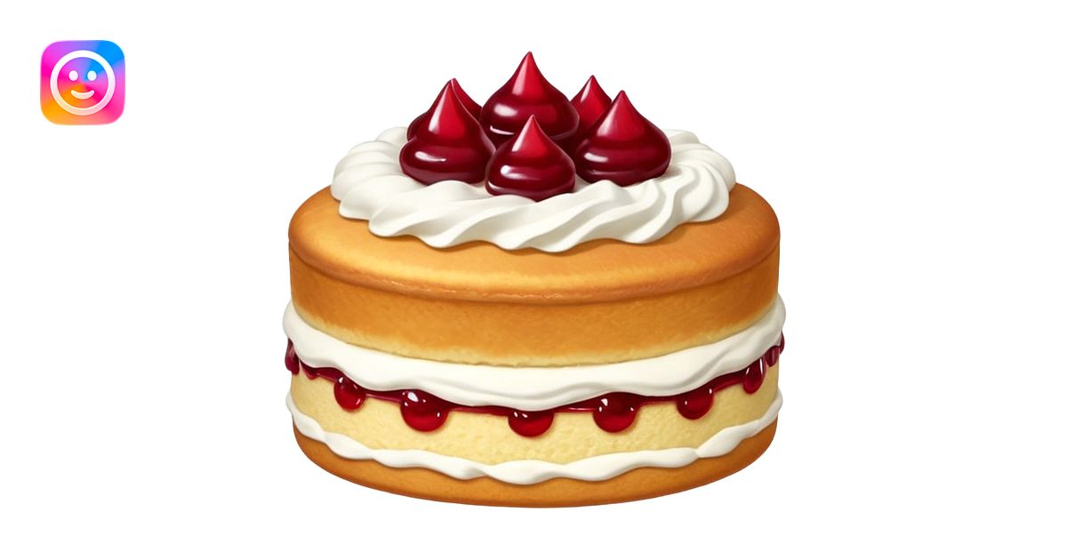 victoria sponge emoji | AI Emoji Generator
