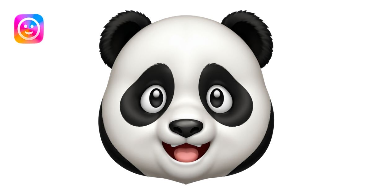 panda cry laughing emoji | AI Emoji Generator