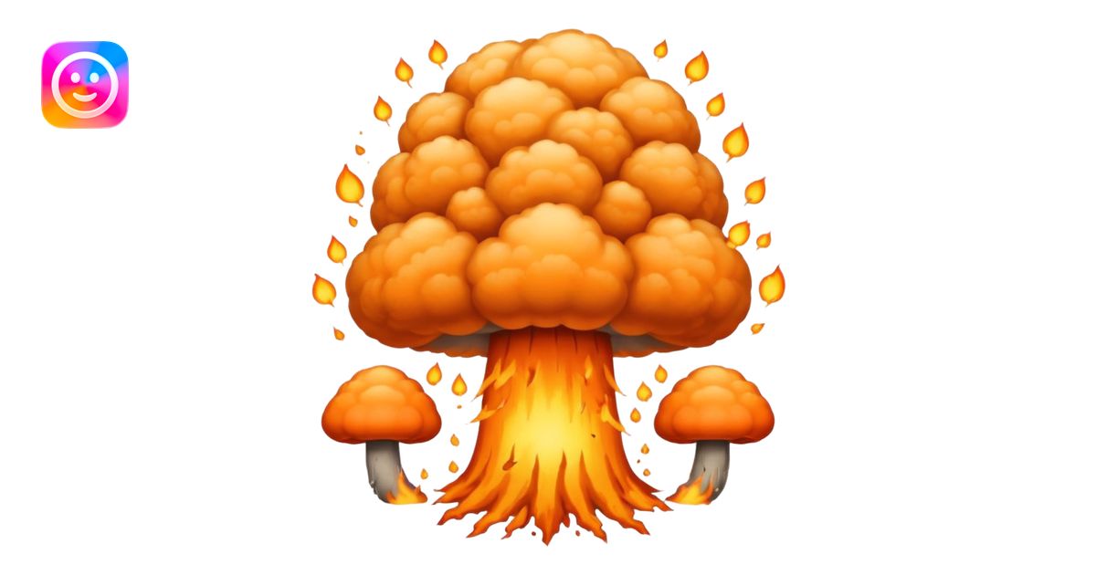 nuclear emoji | AI Emoji Generator